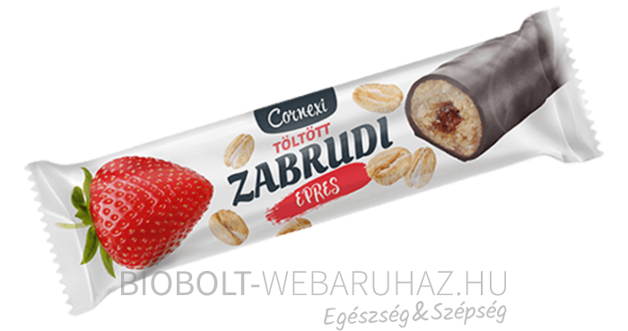 Cornexi Zabrudi Epres töltelékkel töltött, kakaós bevonattal 30g